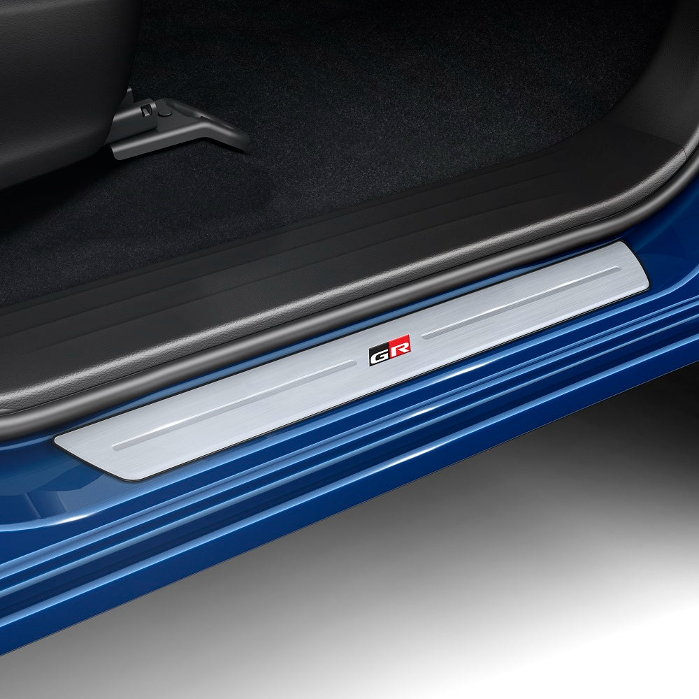 Genuine Toyota Hilux Scuff Plates With "GR" Logo – Car Accessories Plus