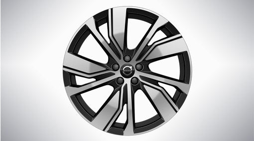 Genuine Volvo Xc40 20" Rear 5 Double Spoke Alloy Wheel In Black/Diamon ...