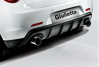 Genuine Alfa Romeo Giulietta Rear Diffuser – Car Accessories Plus