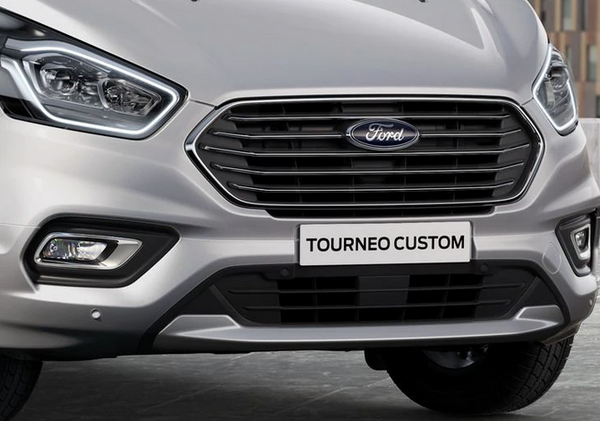 Genuine Ford Transit/Tourneo Custom Front Spoiler - Silver – 2459287 ...