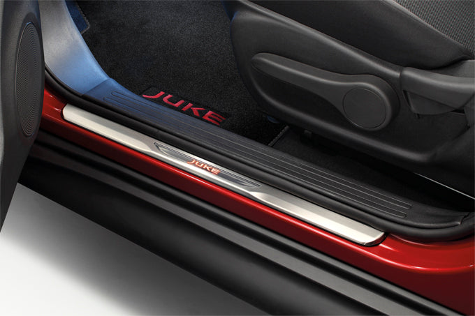 Genuine Nissan Juke Door Illuminated Sill Guards In Red (Front) – Car ...