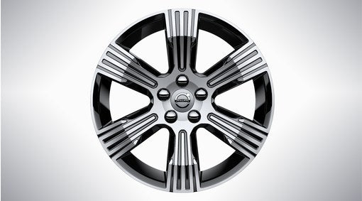 Genuine Volvo Xc40 18" 6 Spoke Alloy Wheel In Black/Diamond Cut - Not ...
